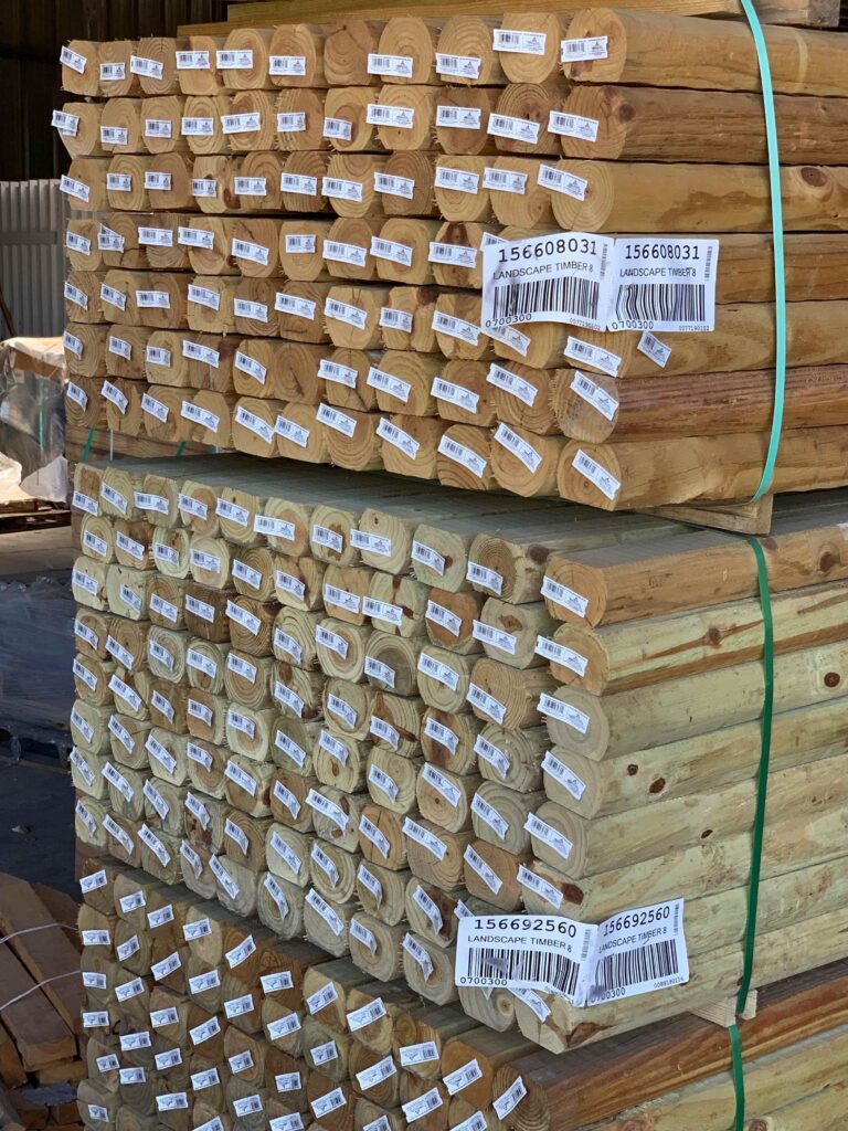 3" x 5" x 8' Landscape Timbers - AreA Landscape Supply, Inc