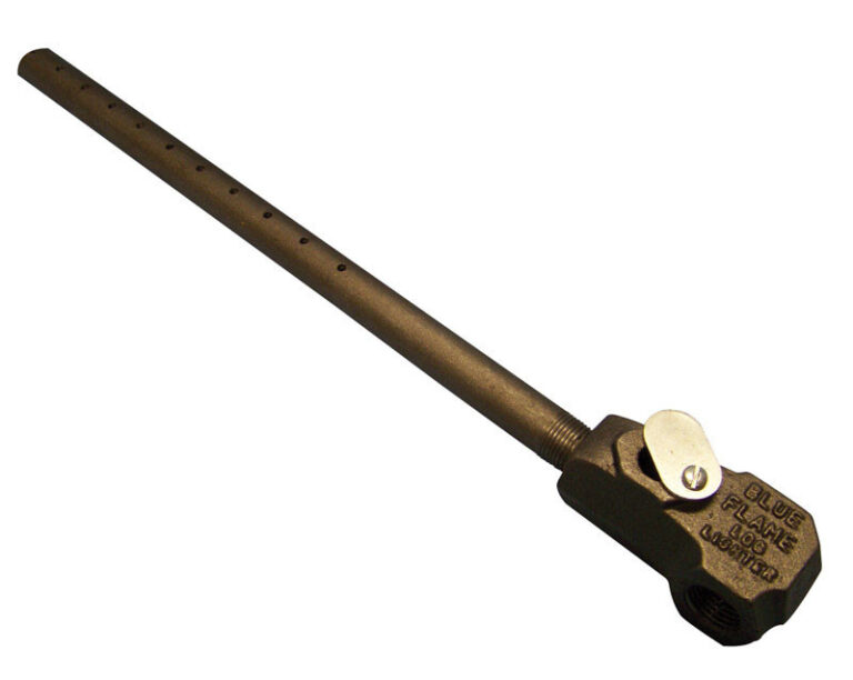 Natural Gas Log Lighter Kit - Replacement Burner Pipe with Mixer - AreA ...